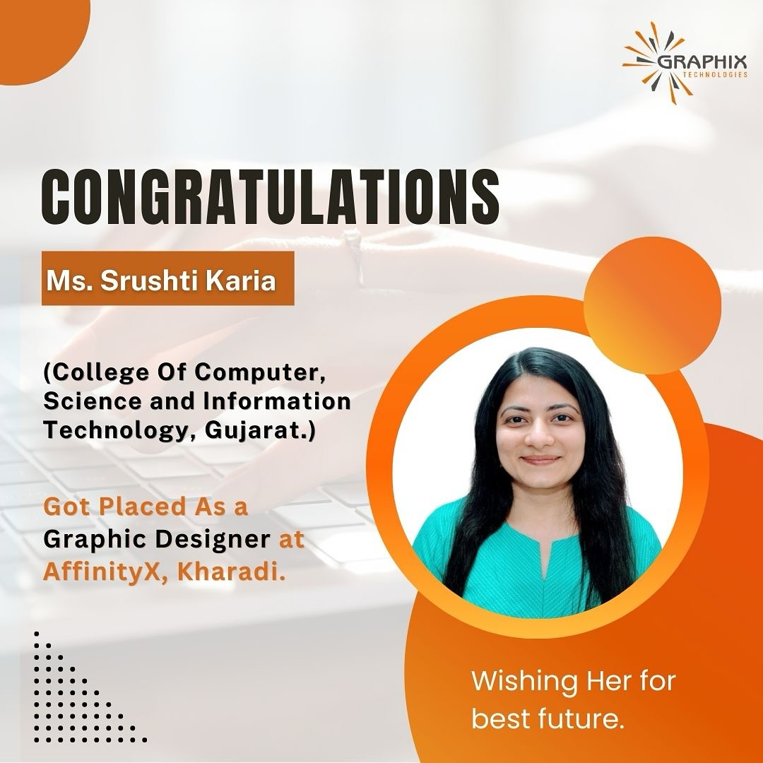 Ms. Srushti karia | Infinite Graphix Technologies